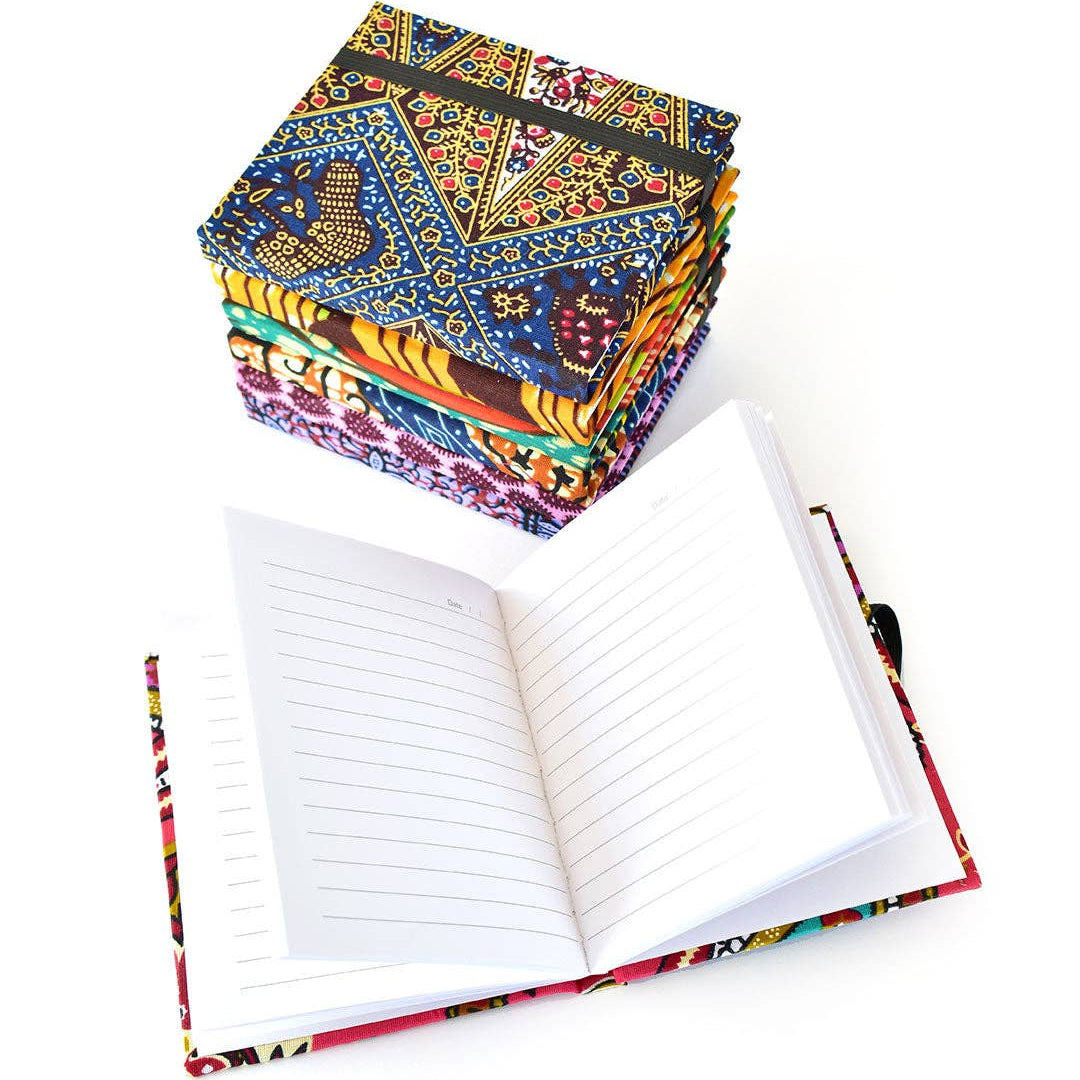 Ankara Cloth Mini Notebook – A Beautiful Calling Ethical Boutique